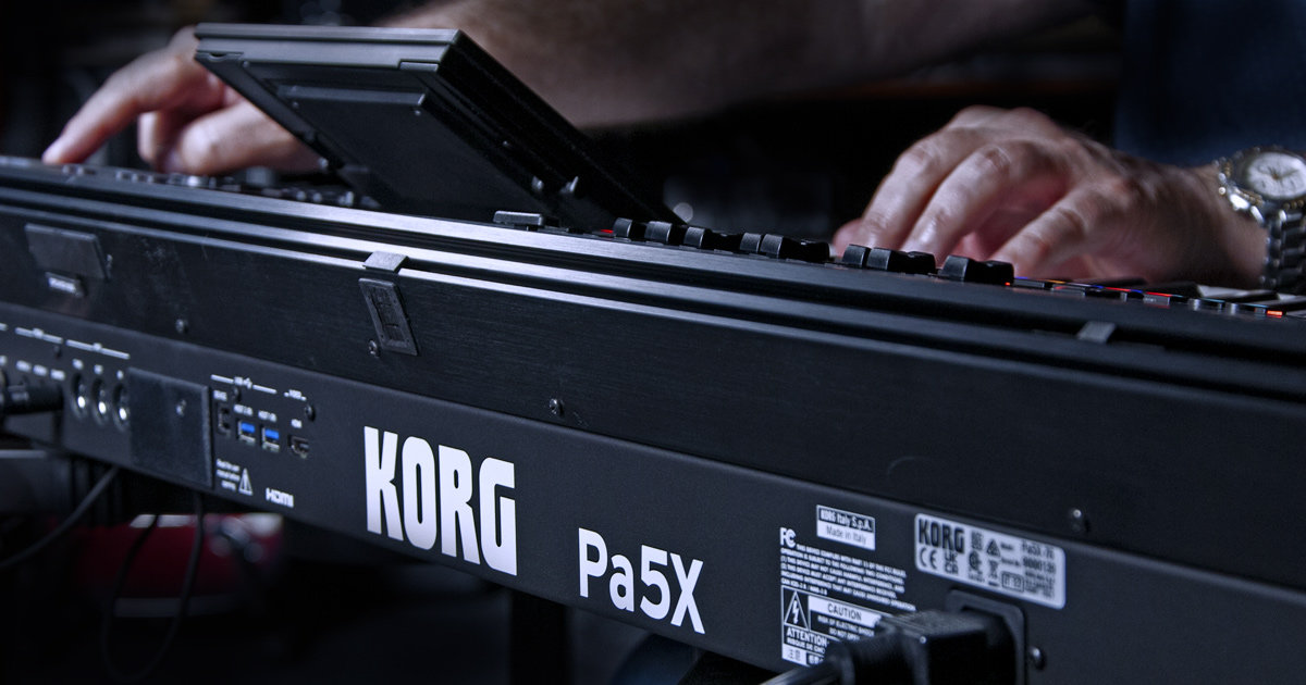 Riparte il KORG Pa5X Top Arranger Keyboard Demo Tour 2024!